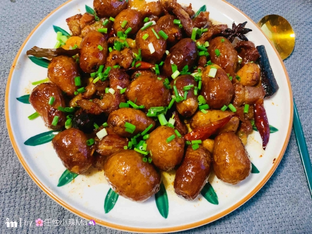红烧小芋头～ ️（附教程）_美食厨房_趣宝贝